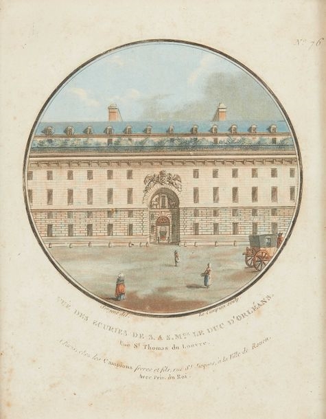 French School, 19th Century | Thirteen views of Paris and its surroundings after Sergent or ...