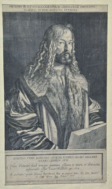 Lucas Kilian | Portrait of Albert DURER. 1608 (1608) | MutualArt