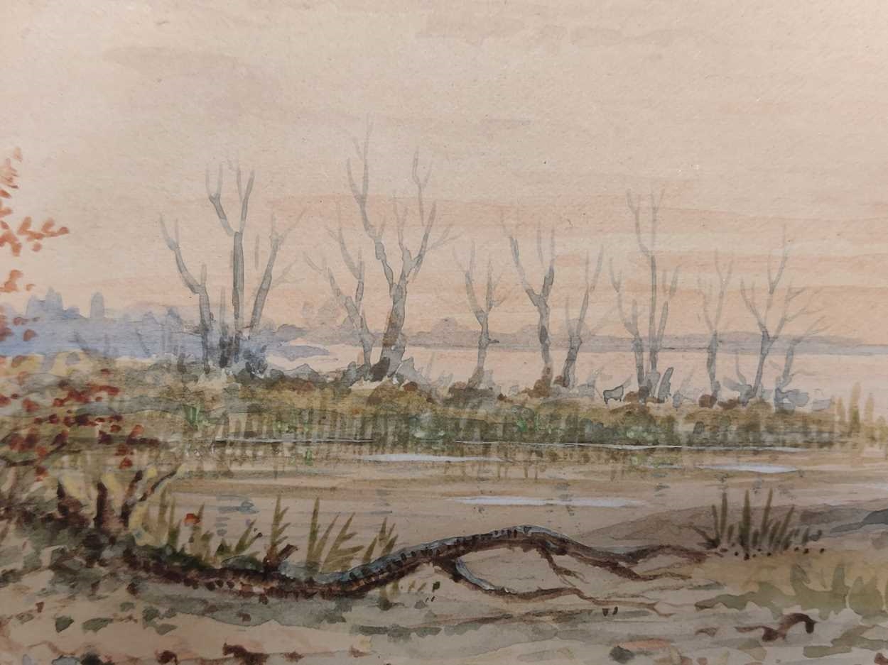 Edward Scrope Shrapnel | Frontiersman portaging his canoe by a lake ...