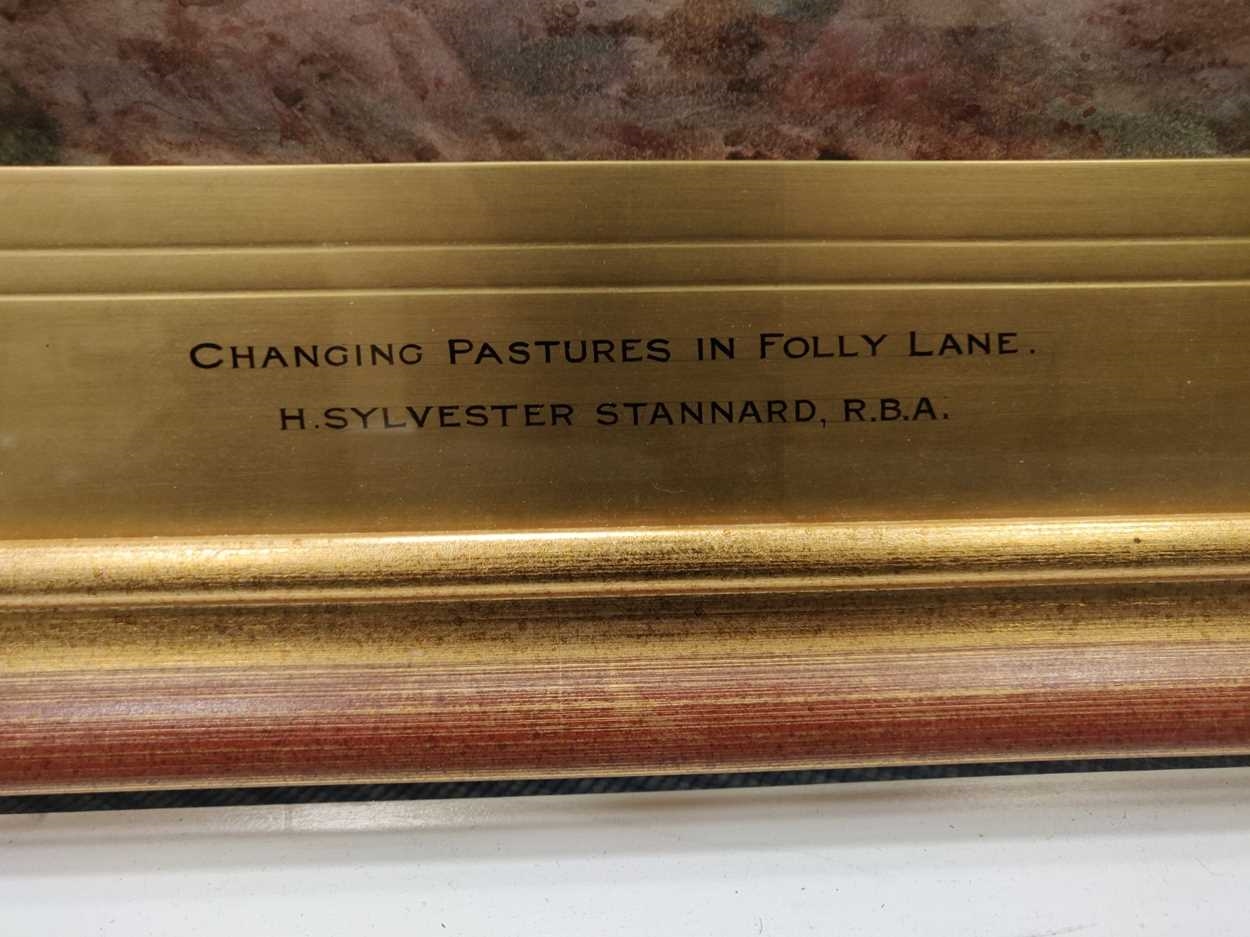 Henry John Sylvester Stannard | Changing Pastures in Folly Lane | MutualArt