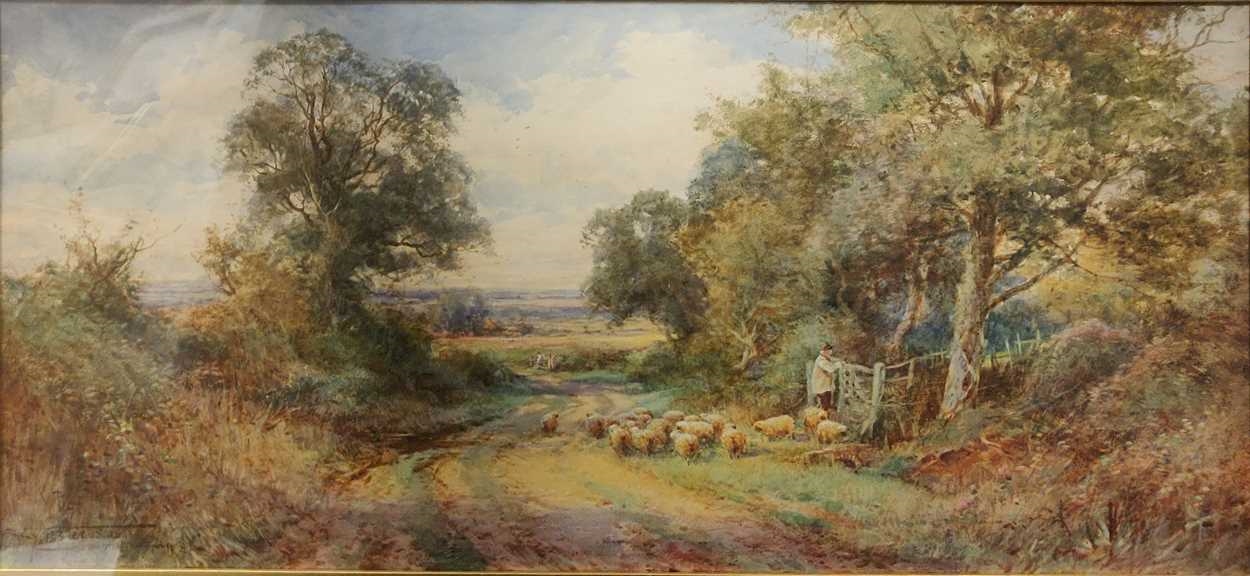 Henry John Sylvester Stannard | Changing Pastures in Folly Lane | MutualArt