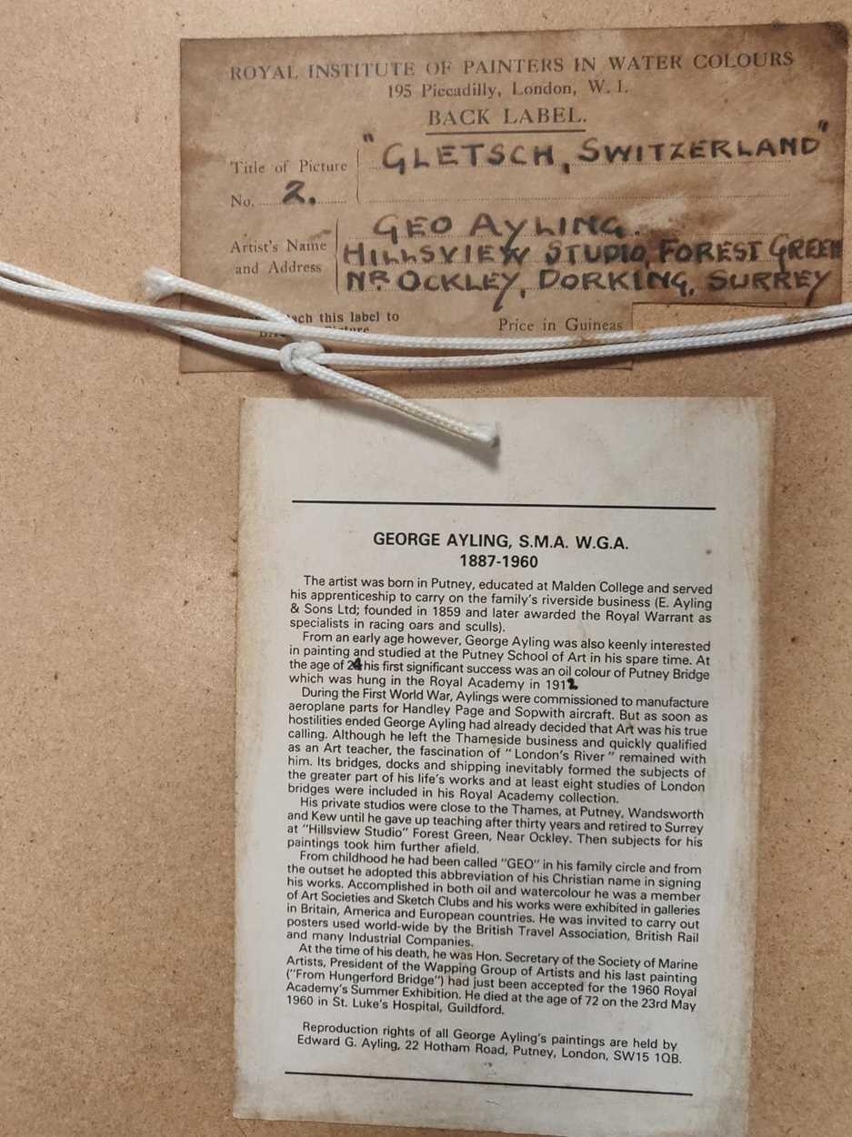 George Ayling | Gletsch, Switzerland | MutualArt