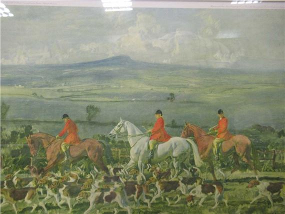 Sir Alfred James Munnings | Gypsies on the Heath, The Bramham Moor ...