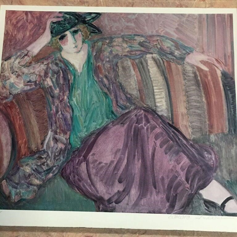 Barbara Wood | Barbara A. Wood Numbered Print | MutualArt