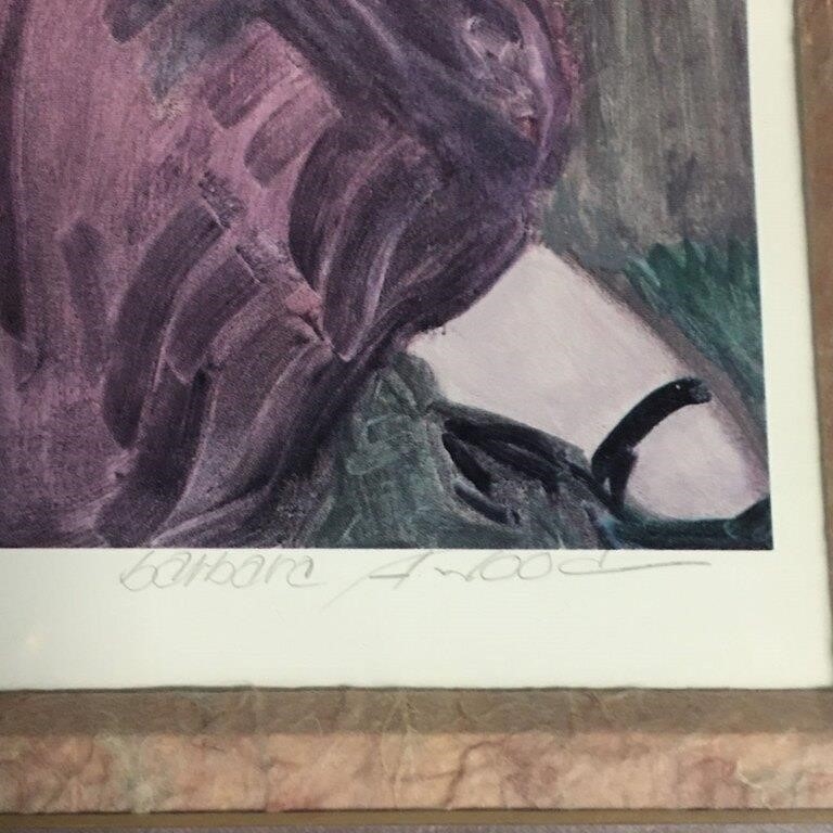 Barbara Wood | Barbara A. Wood Numbered Print | MutualArt