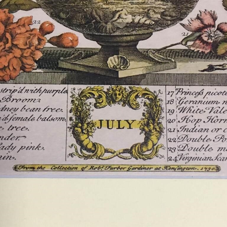 H. Fletcher | Floral Calendar, July | MutualArt