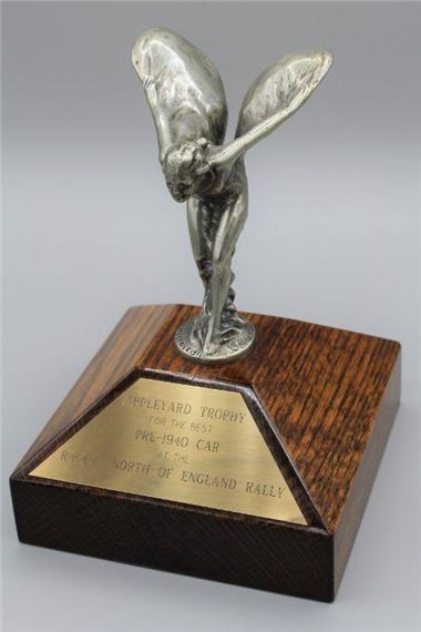 Charles Robinson Sykes | A nickel plated figure of The Spirit of ...