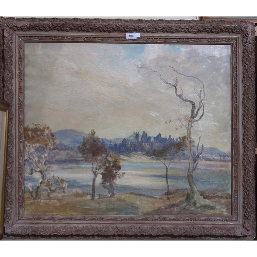 William Aitken | Linlithgow Palace and Loch | MutualArt