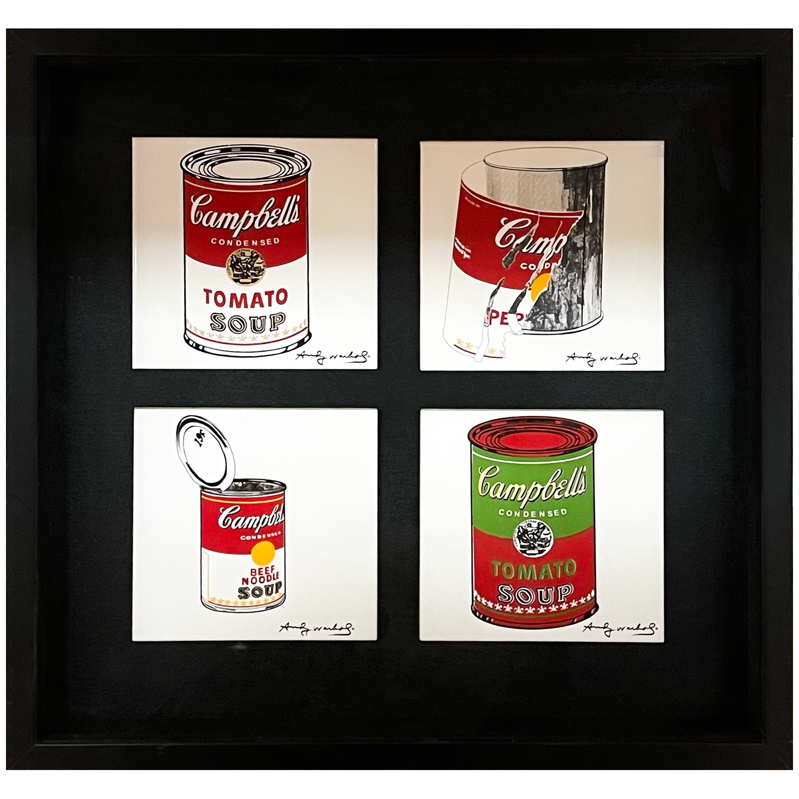 Andy Warhol | A lot of 4 Andy Warhol ceramic plates | MutualArt