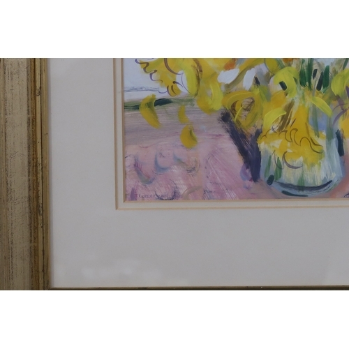Irene Lesley Main | STILL LIFE FLOWERS IN VASE (1985) | MutualArt