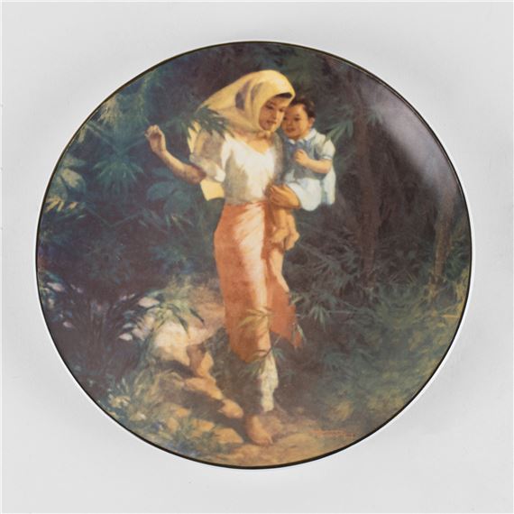 Fernando Amorsolo | Ina at Anak | MutualArt