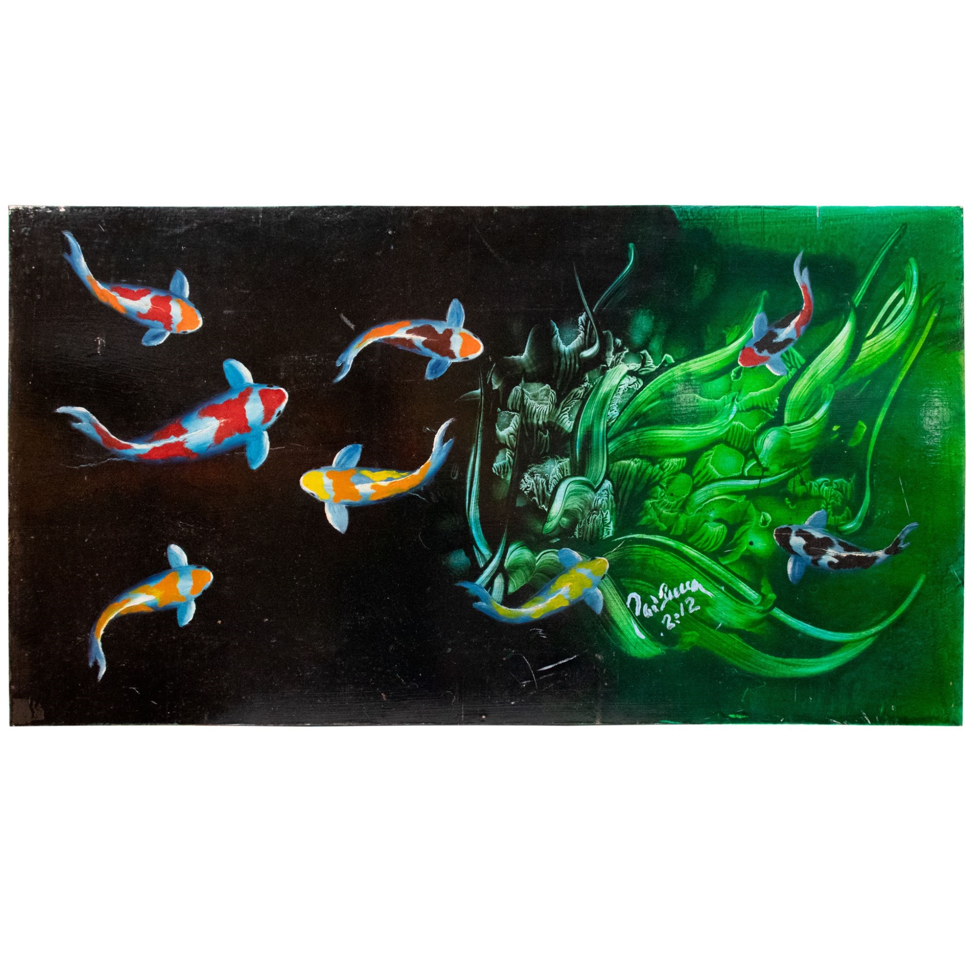 Rafael Pacheco | Untitled (Gold Fish) (2012) | MutualArt