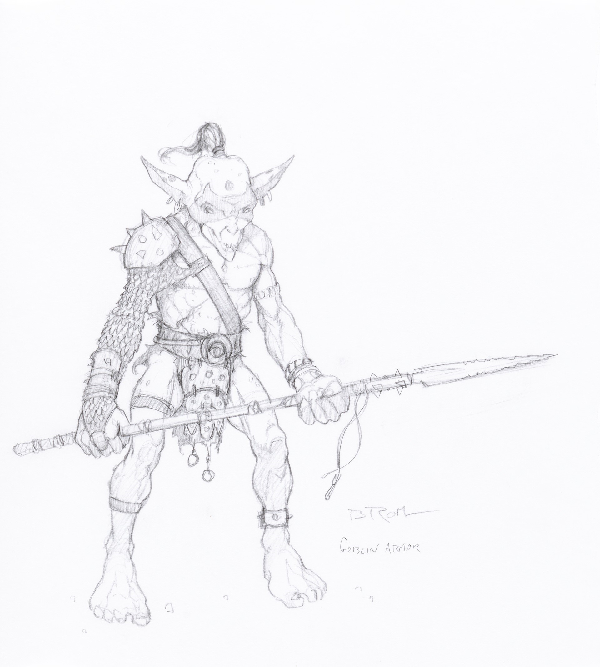 Gerald Brom | Goblin Armor (2000) | MutualArt