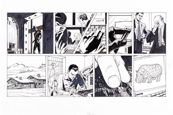 Enzo Facciolo | Diabolik - Thieves of time (2000) | MutualArt