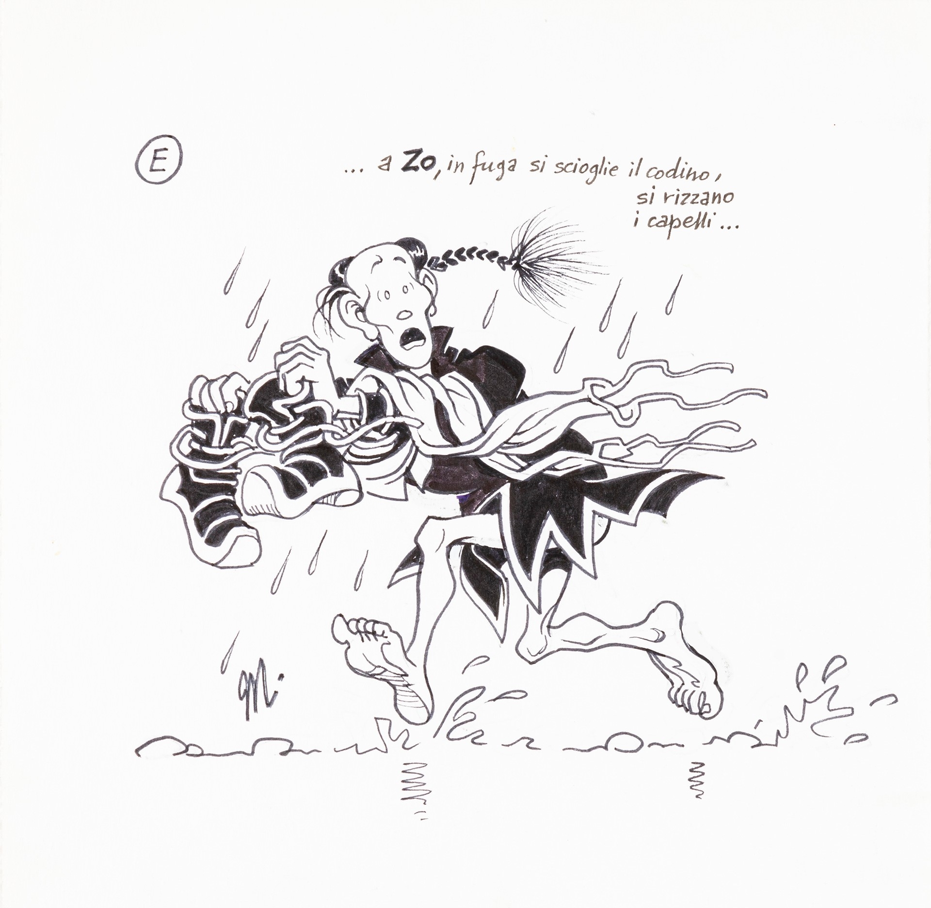 Roberto Raviola | The Lady Ning: or the moving corpse (1995) | MutualArt