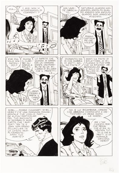 Angelo Stano | Dylan Dog - The dawn of the living dead (1986) | MutualArt