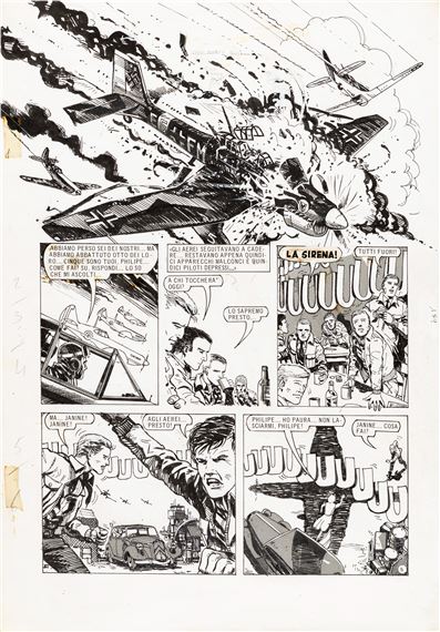 Juan Giménez | Ace of Spades - Mission accomplished (1977) | MutualArt