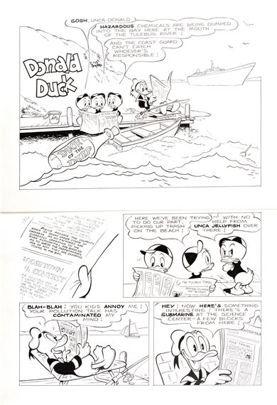 Pat Block | Donald Duck in Duck of the Deep (2005) | MutualArt