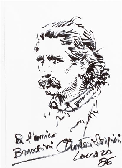 Paolo Serpieri | Autoritratto (1986) | MutualArt