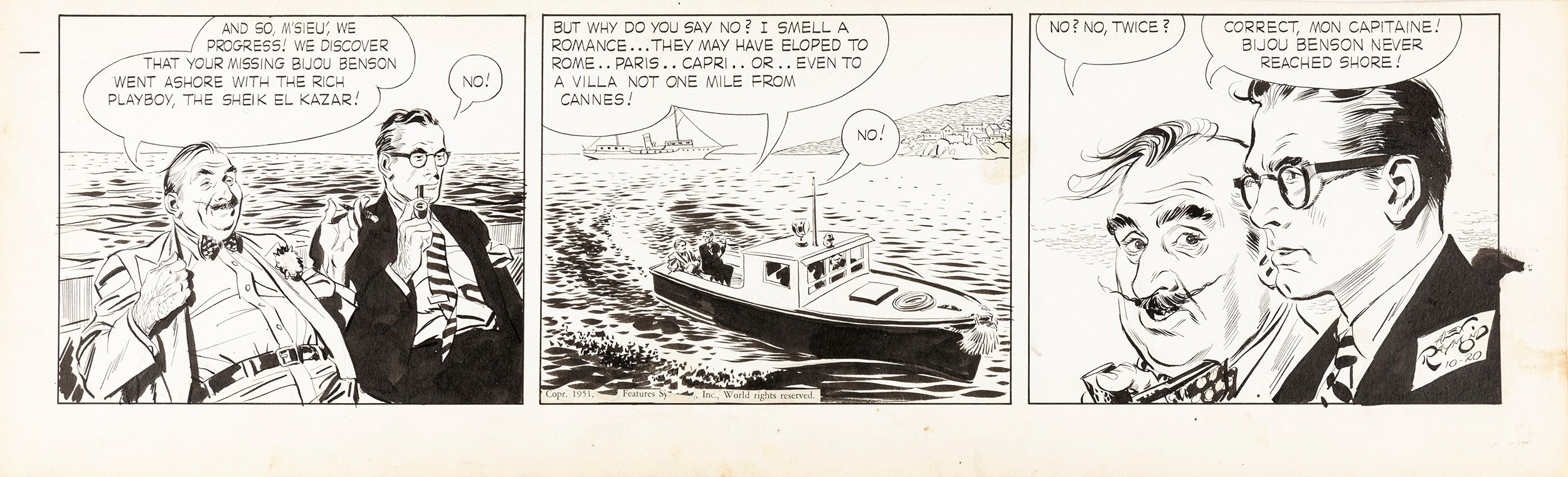 Alex Raymond | Rip Kirby (20) | MutualArt