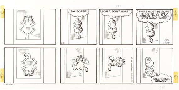 Jim Davis | Garfield (21) | MutualArt