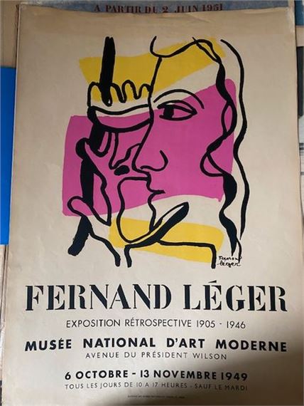 Fernand Léger | Set of exhibition posters | MutualArt