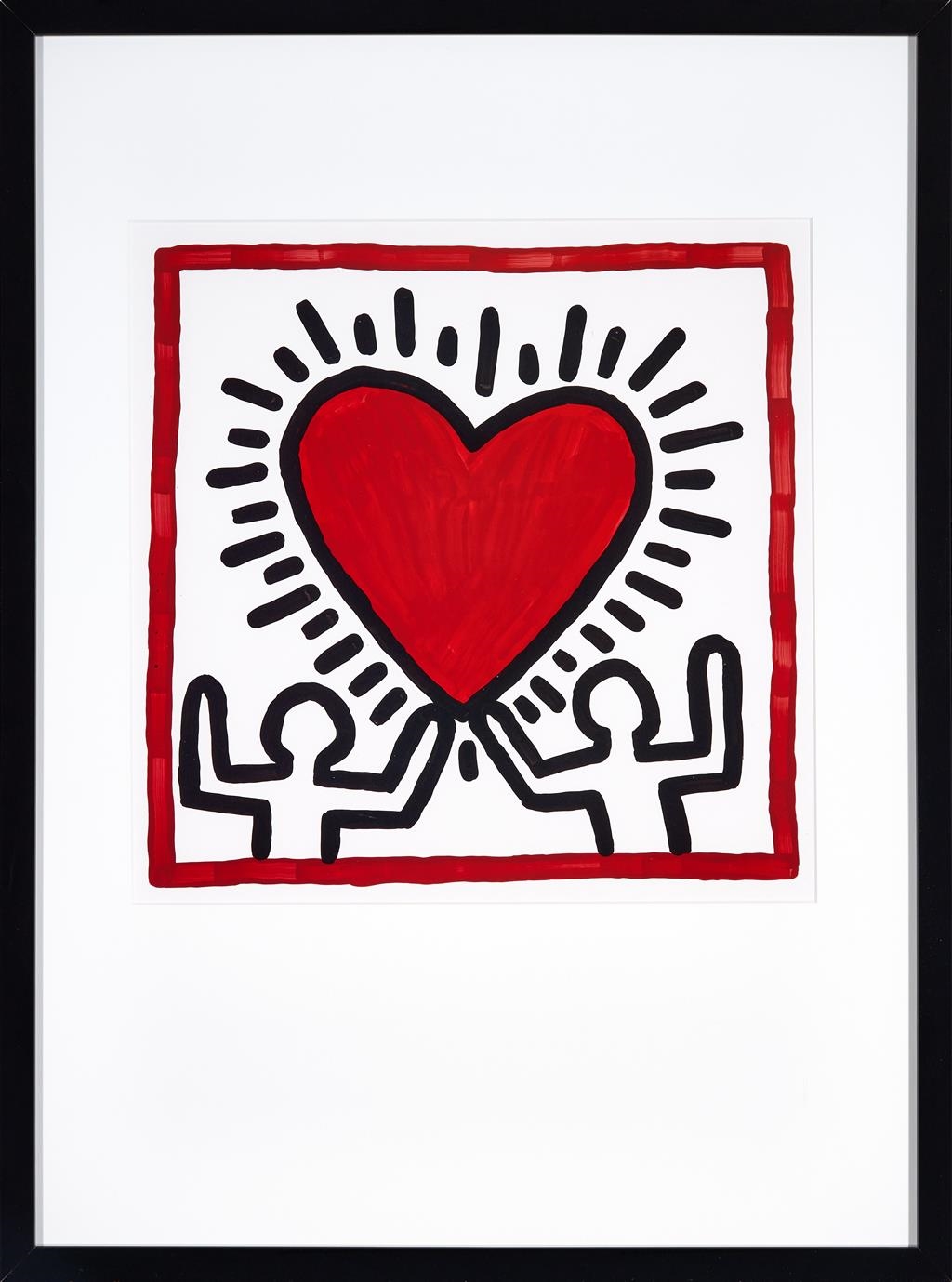 Keith Haring | Untitled (Heart) | MutualArt