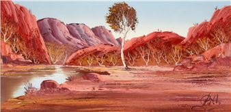 Henk Guth | “Serpentine Gorge” | MutualArt