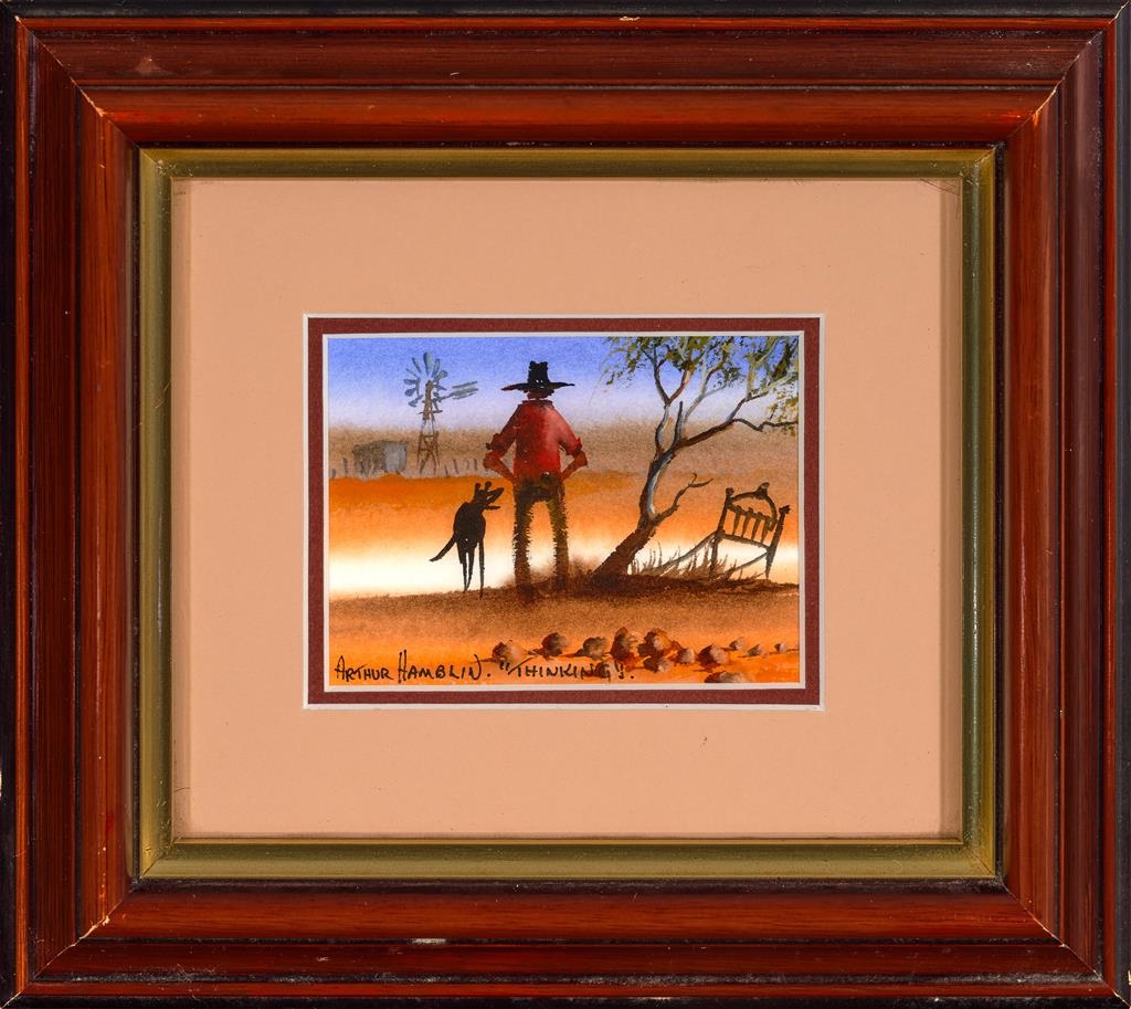 Arthur Hamblin | Thinking | MutualArt