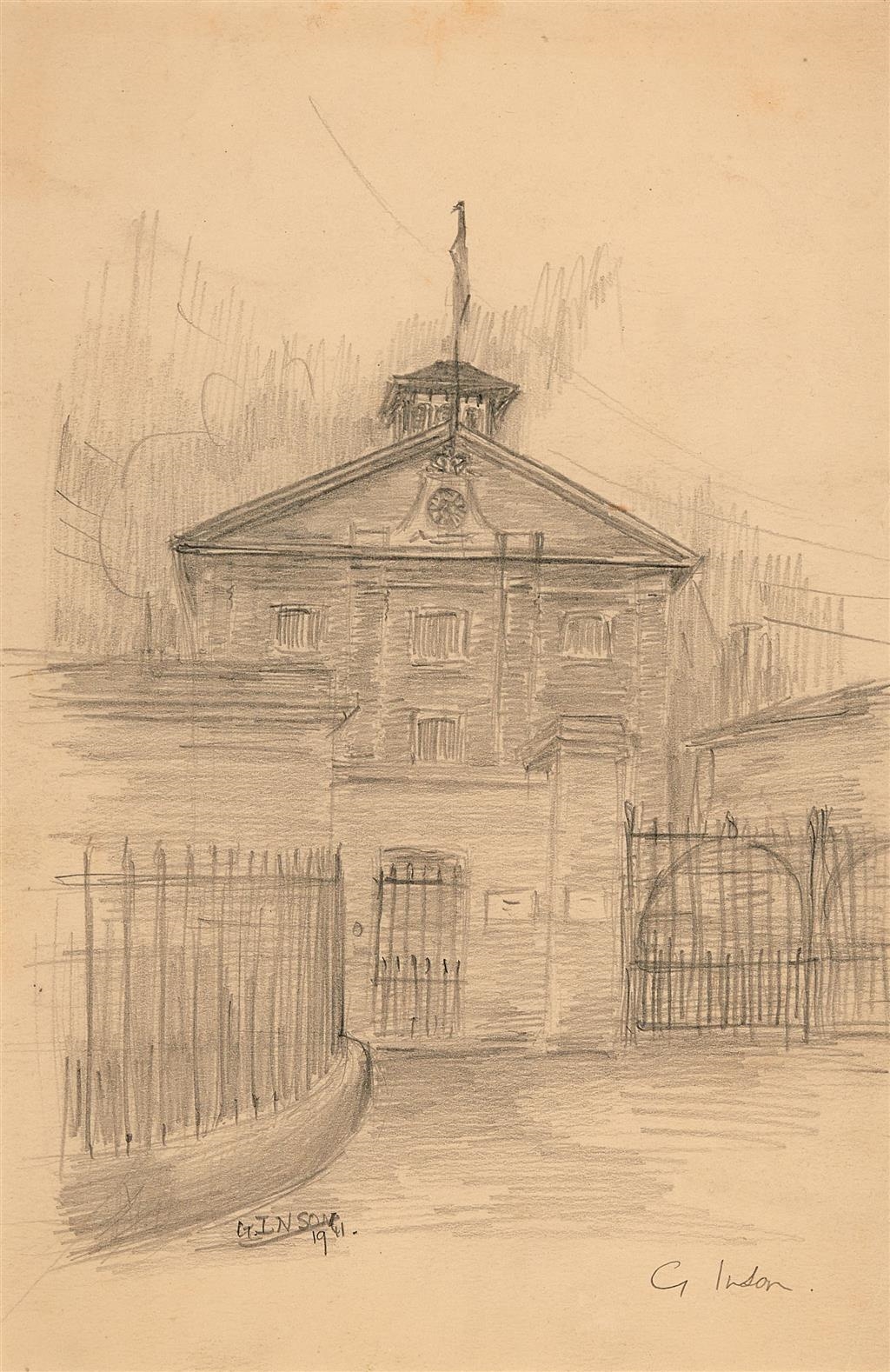 Graeme Inson | Hyde Park Barracks (1941) | MutualArt