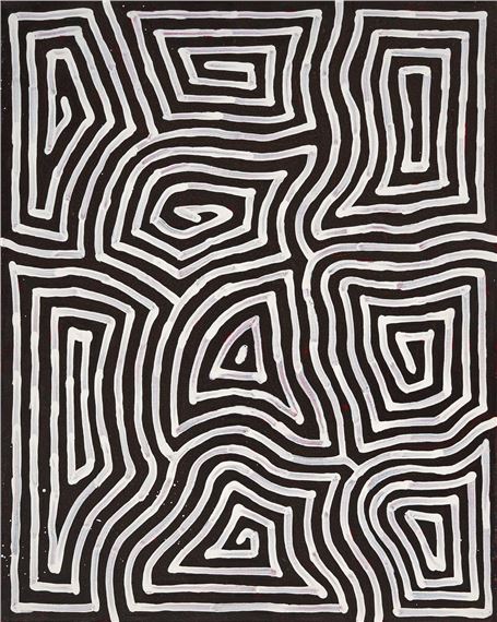 George Hairbrush Tjungurrayi | Tingari | MutualArt