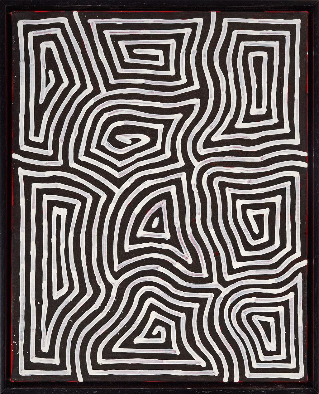 George Hairbrush Tjungurrayi | Tingari | MutualArt