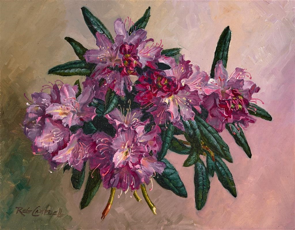 Reg Campbell | Rhododendron Ponticum | MutualArt
