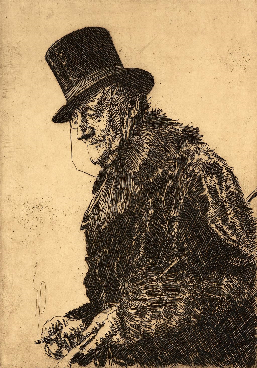 Joseph Simpson | The Mummer | MutualArt