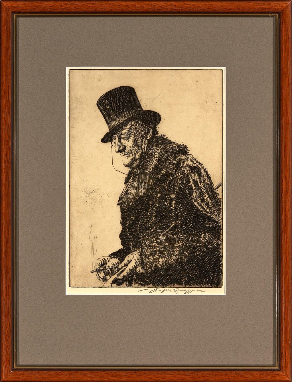 Joseph Simpson | The Mummer | MutualArt