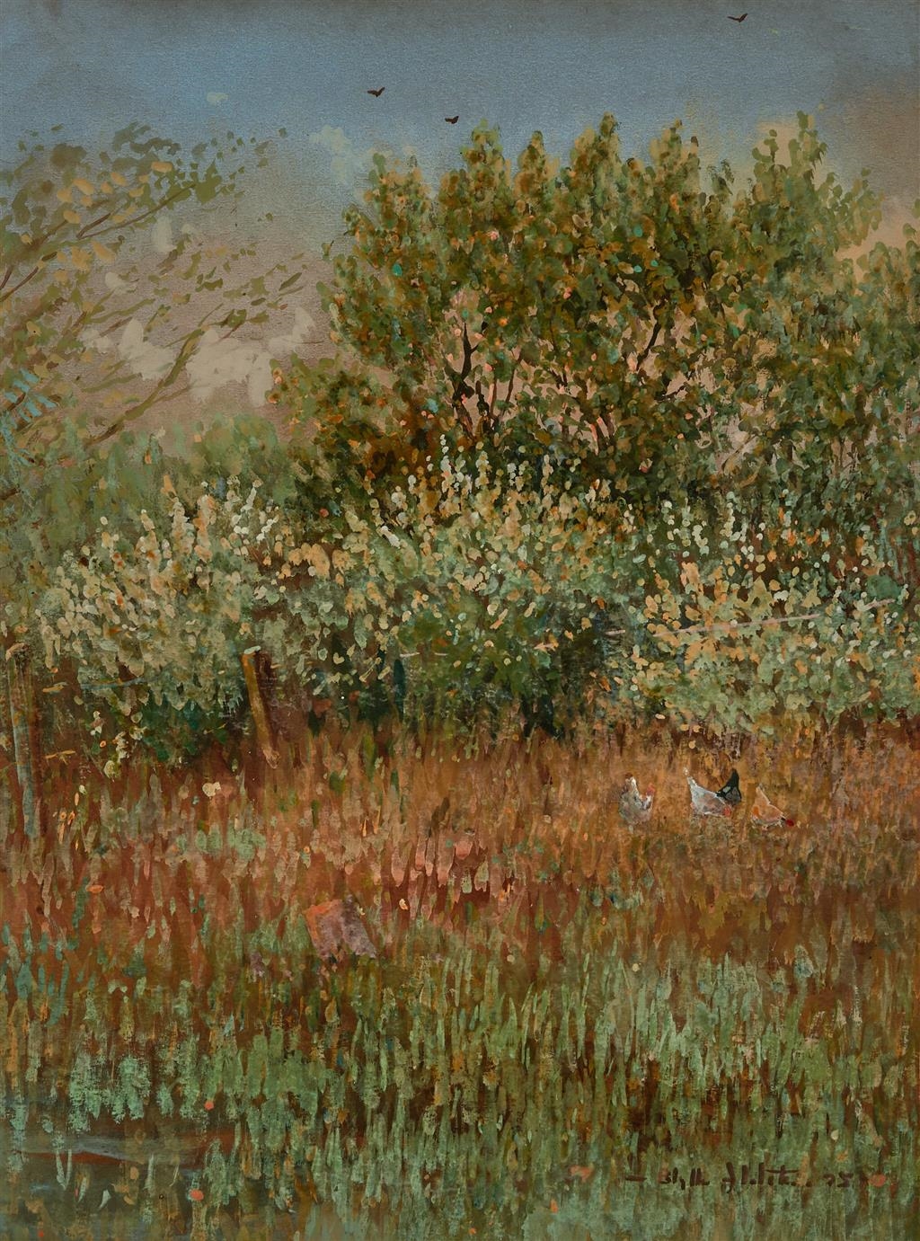 Blythe Fletcher | Pastoral Scene (1925) | MutualArt