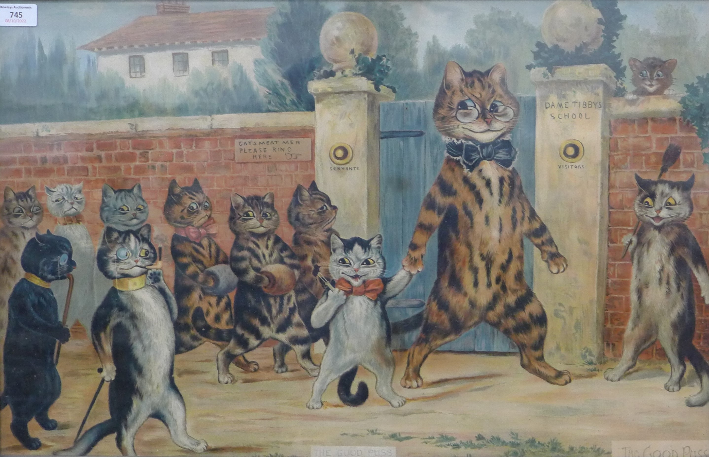 Louis Wain | The Good Puss | MutualArt