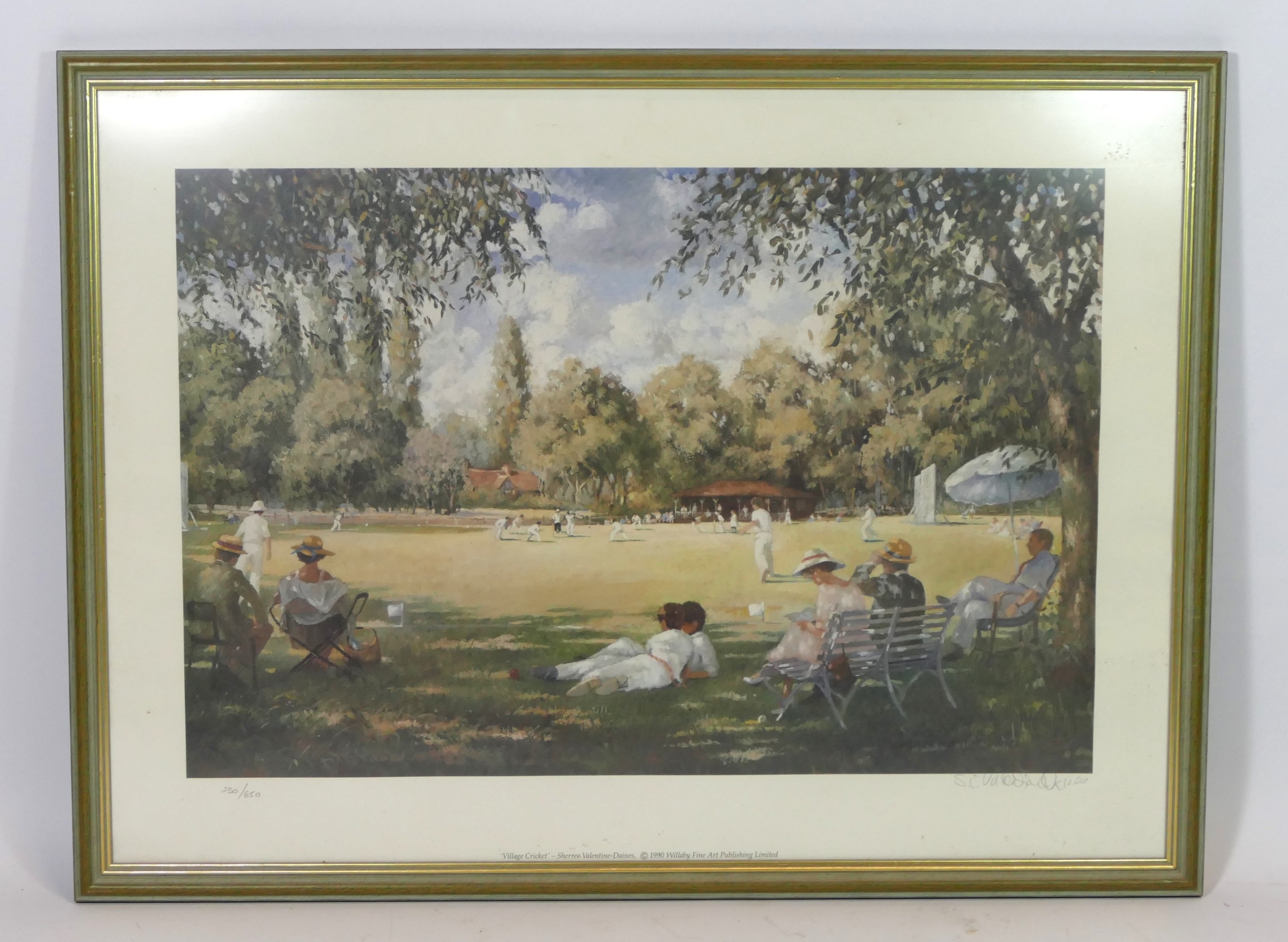 Sherree Valentine-Daines | village cricket | MutualArt