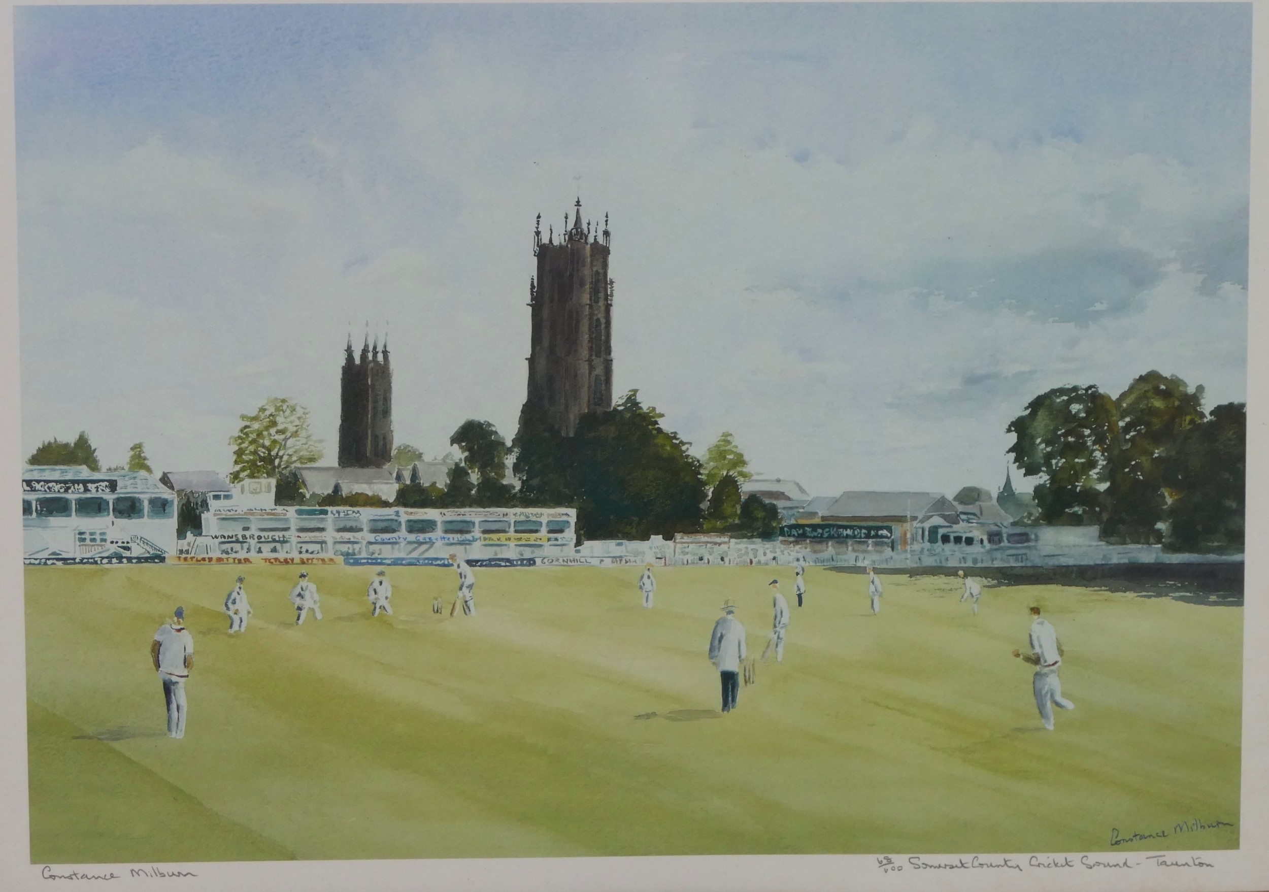 Constance Milburn | Summerset County Cricket Ground - Taunton | MutualArt