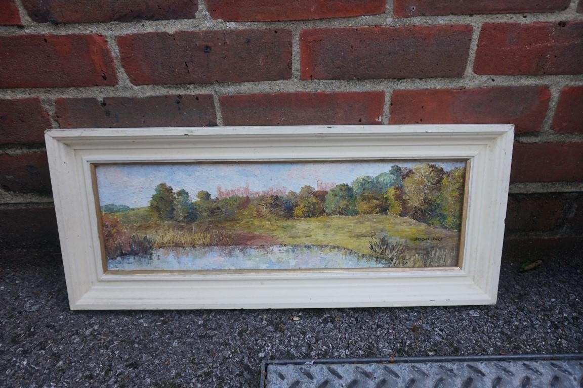 H. Martin | An oil by H Martin; together with five various pictures ...
