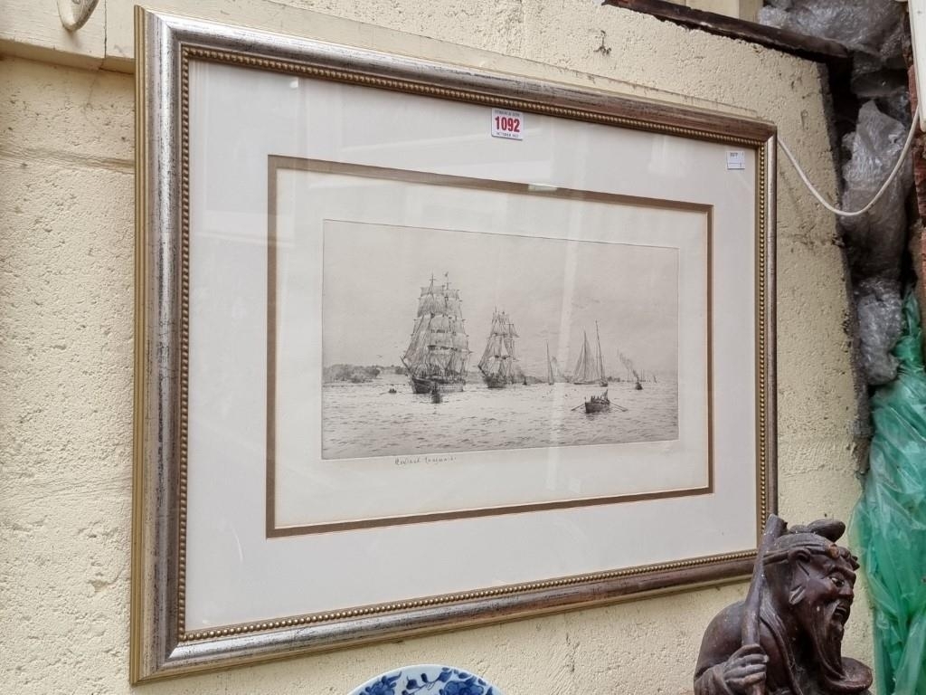 Rowland Langmaid | 'Fantome & Valhalla off Cowes' | MutualArt