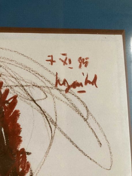 Henri Guibal | Portrait of a woman (1989) | MutualArt