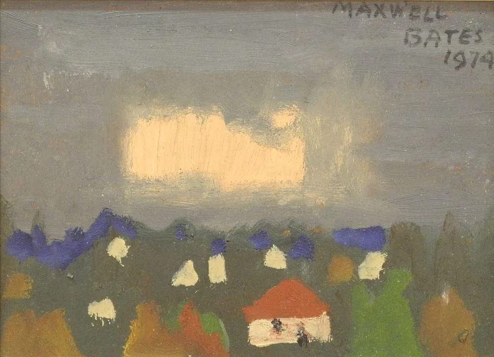 Maxwell Bennett Bates | Suburb (1974) | MutualArt