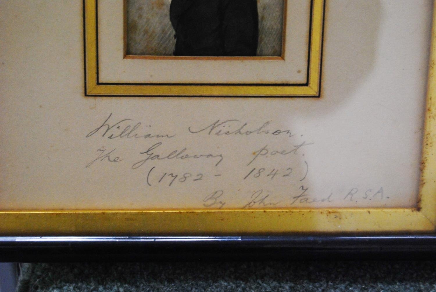 John Faed | Portrait of the poet, William Nicholson | MutualArt