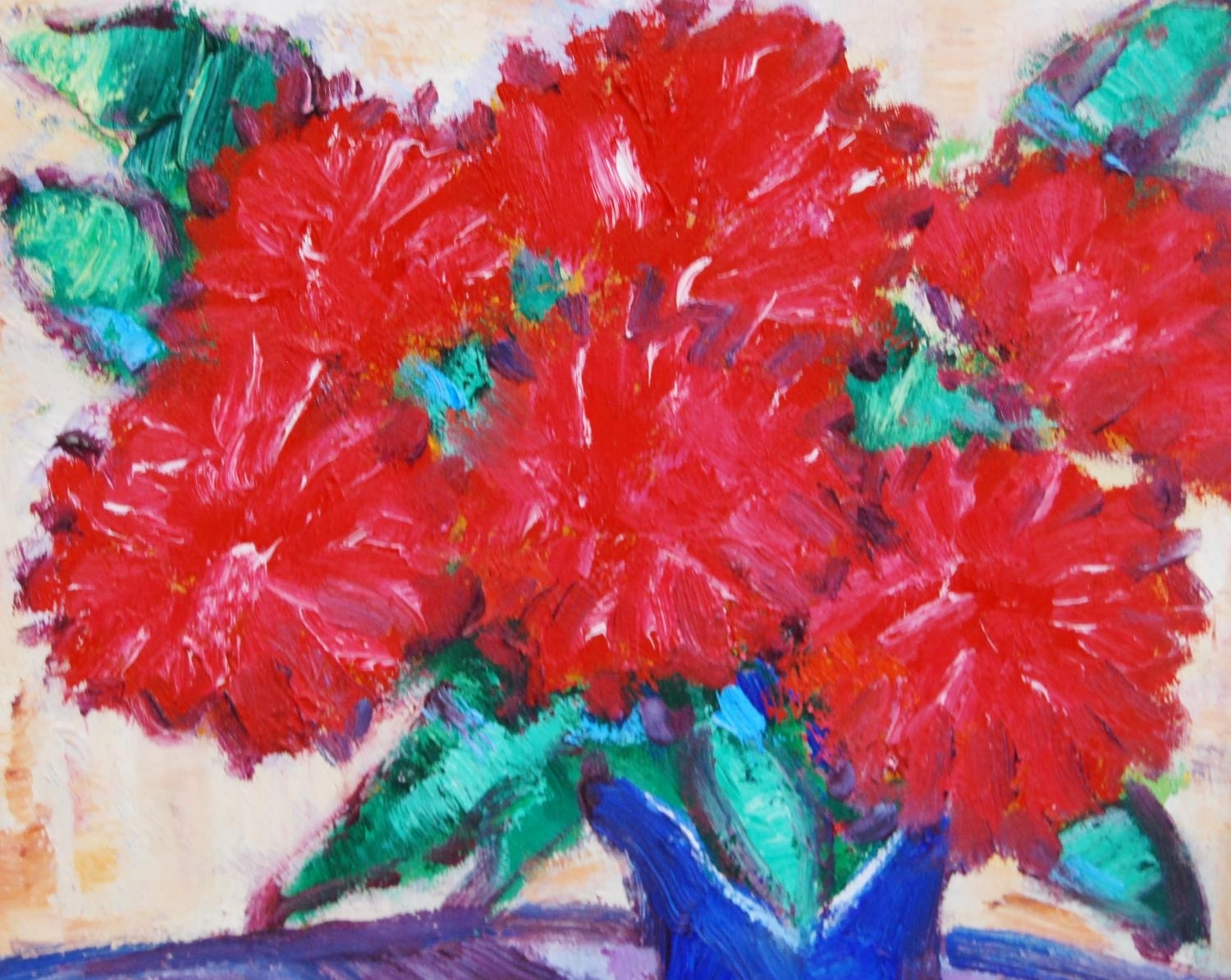 Jim Sturgeon | Flowers in a butterfly vase | MutualArt