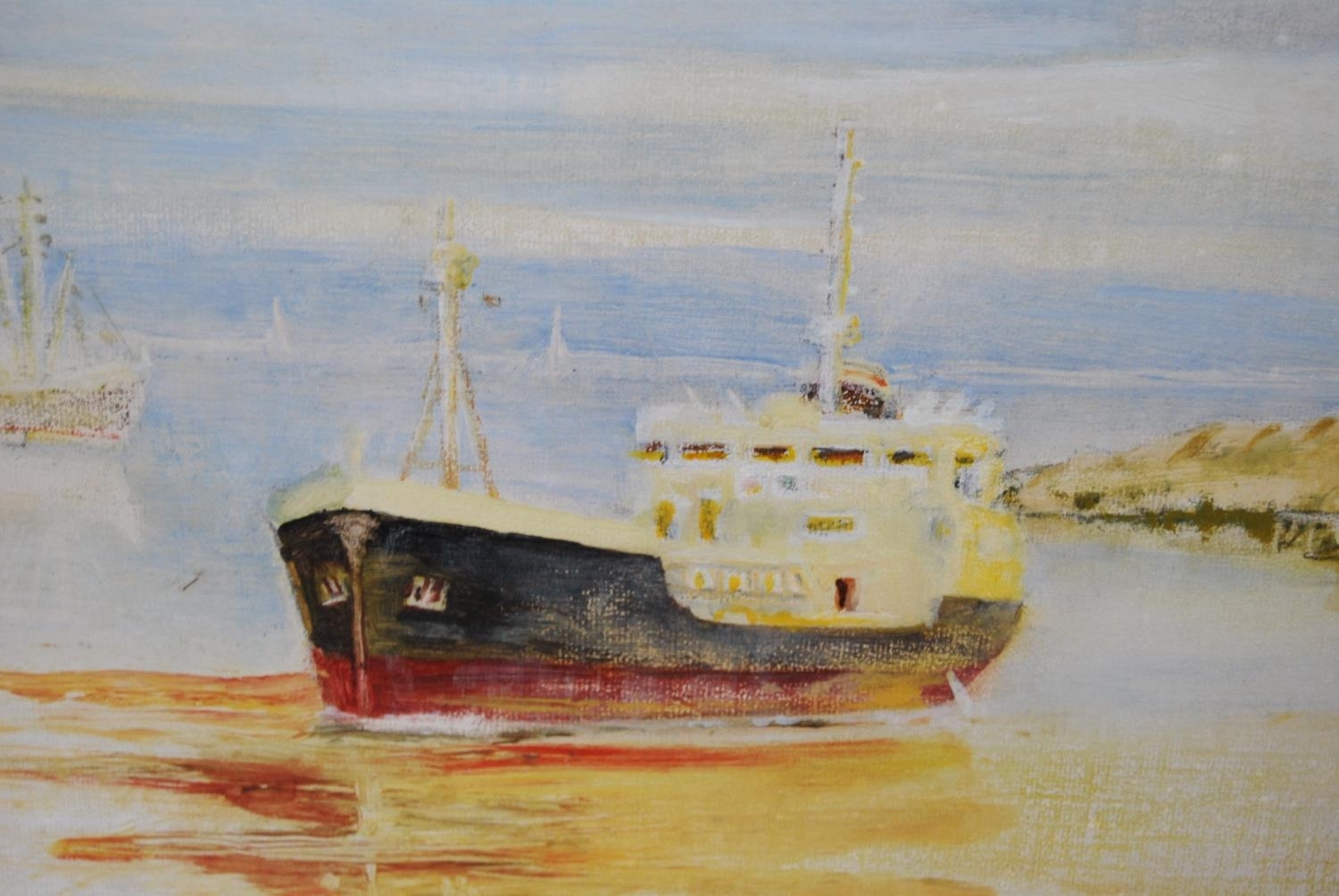 Donald Rudd | Last Tanker for Kirkcudbright on the Dee Estuary, 'Shell ...