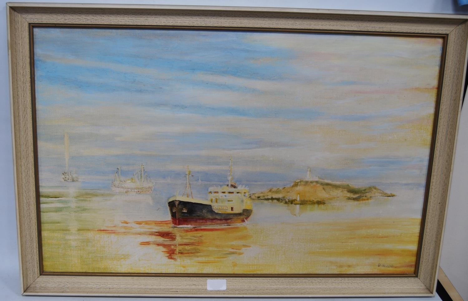 Donald Rudd | Last Tanker for Kirkcudbright on the Dee Estuary, 'Shell ...