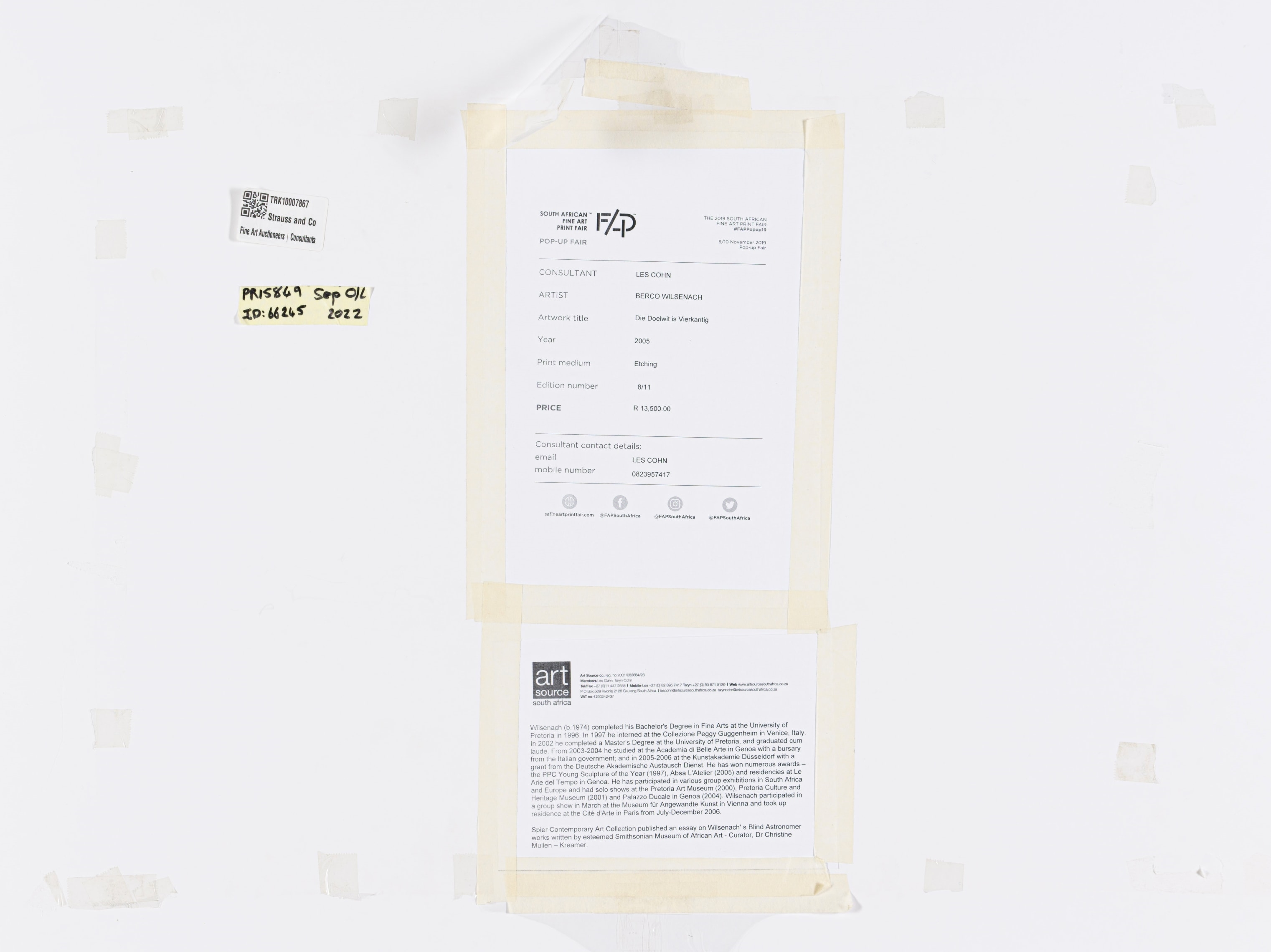 Berco Wilsenach | Die Doelwit is Vierkantig (The Aim is a Square) (2005 ...