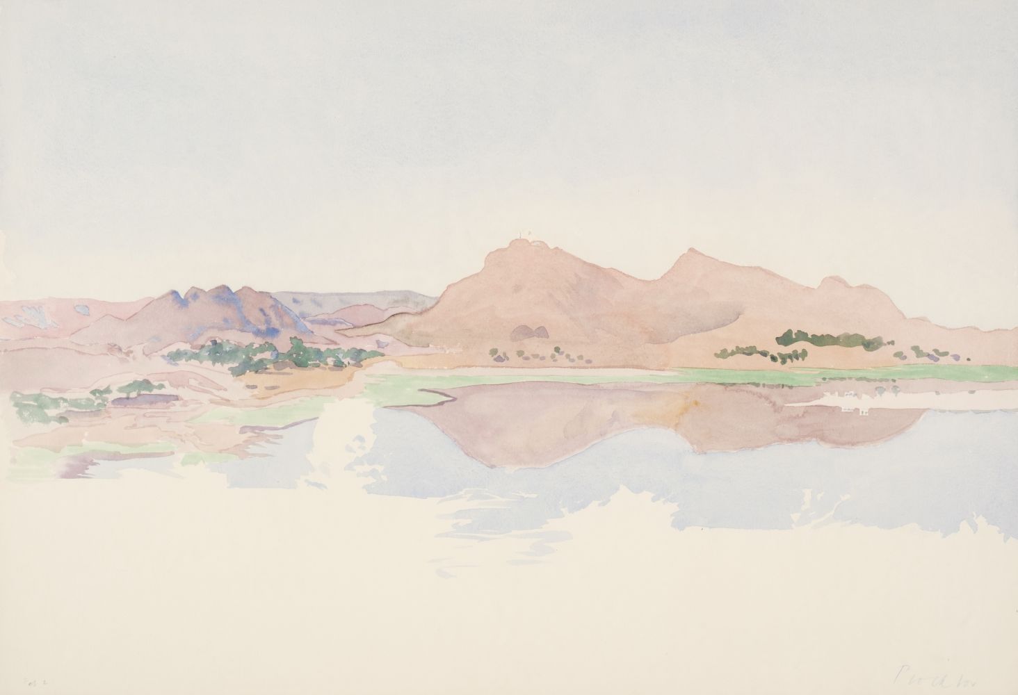 Patrick Procktor | Mediterranean Coastline | MutualArt