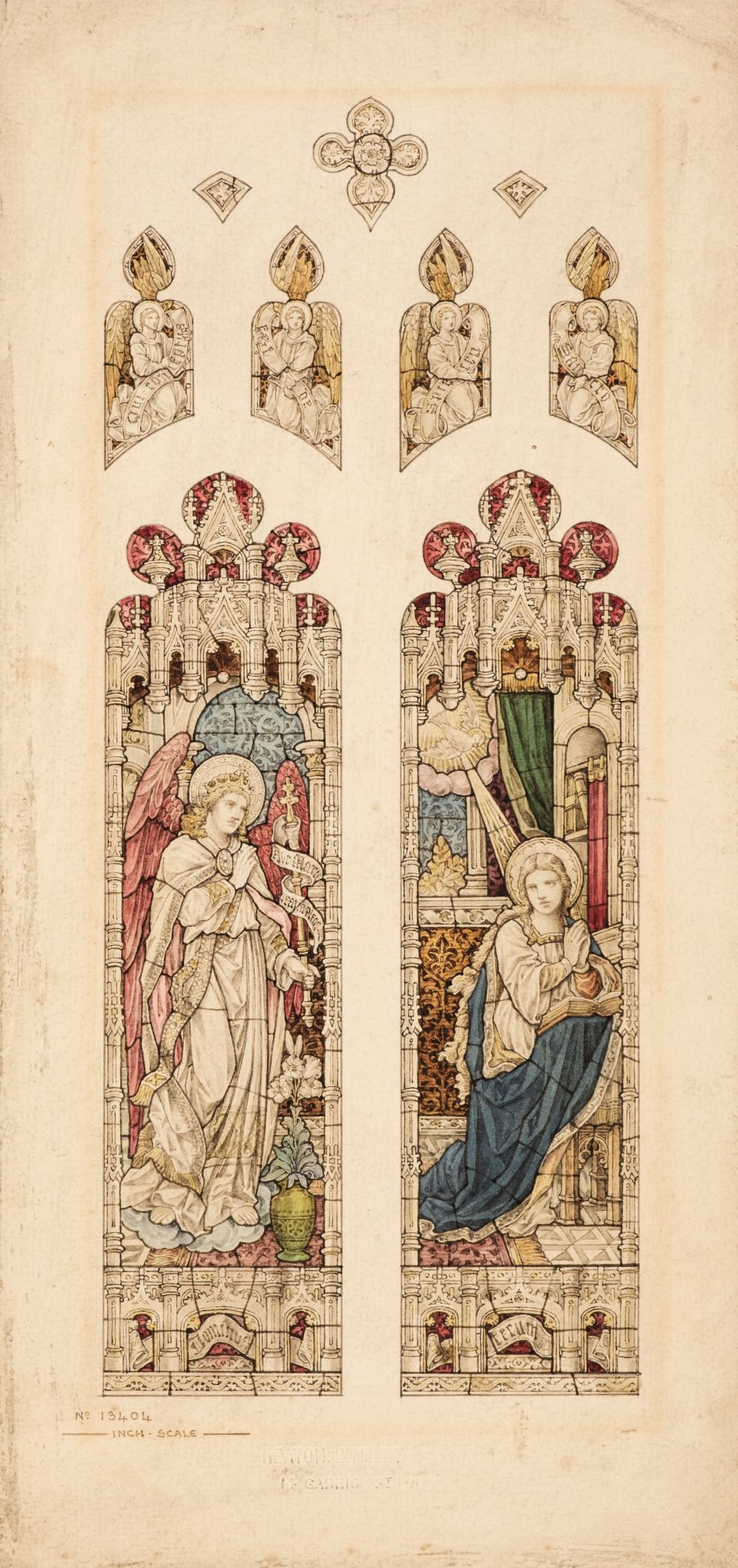 Heaton, Butler and Bayne | The Annunciation (Circa 1875) | MutualArt